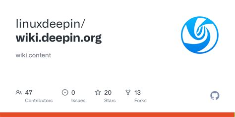00wiki04wiki需求页md At Master · Linuxdeepinwiki