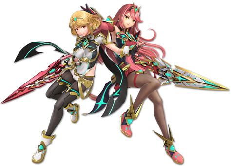 Super Smash Bro Ultimate Pyra And Mythra Alt 3 By Leadingdemon0 On