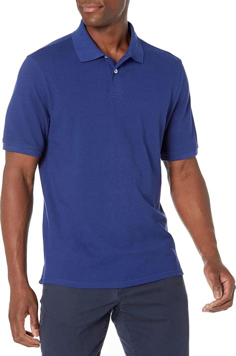Amazon Essentials Mens Regular Fit Cotton Pique Polo Shirt Available