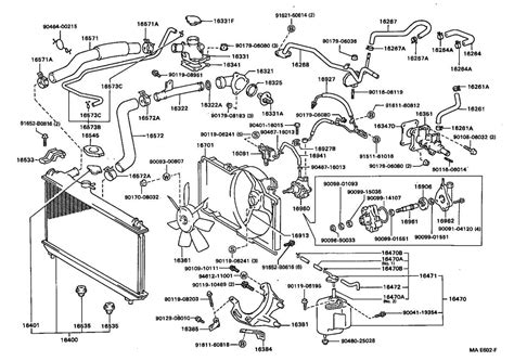 A Visual Guide To 1994 Toyota Camry Parts