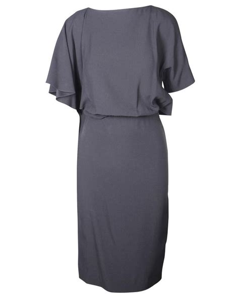 Hussein Chalayan Dresses Waist Gathered Dress Black Size 2 Xs New Tradesy Gathered