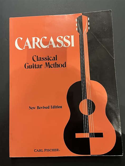 Carcassi Classical Guitar Method Book New Revised Edition Reverb