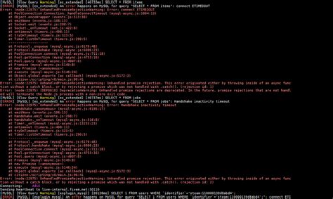 MySQL Slow Query Warning And Error ES ESX Cfx Re Community