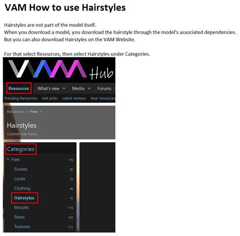 How To Use Hairstyles Guides Virt A Mate Hub