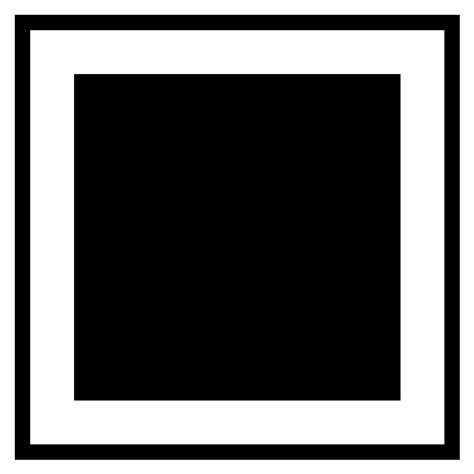 Square Logo Png White