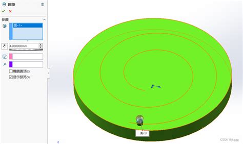 如何通过solidworks随形变化命令让阵列更智能 solidworks曲线阵列随形变化 csdn博客