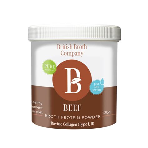 Dehydrated Beef Broth 120g Pot Free Scoop Easy To Use