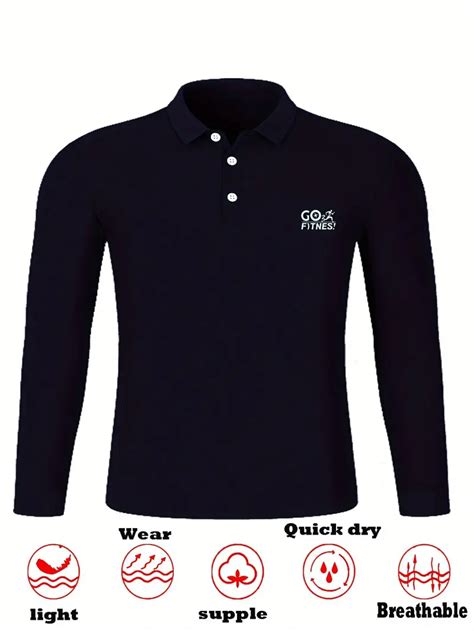 Plus Size Mens Golf Shirt Creative Letters Graphic Print Temu Canada