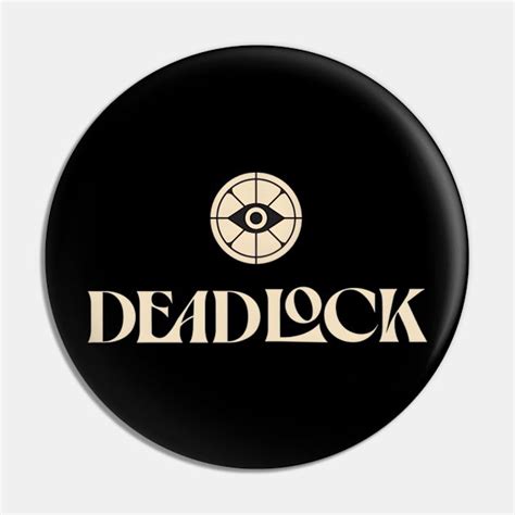 Deadlock Logo Pin In 2025 Deadlocks Pin Logo Custom Pins