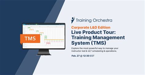 2025 Live Product Tour Training Orchestra Tms For Corporate Landd