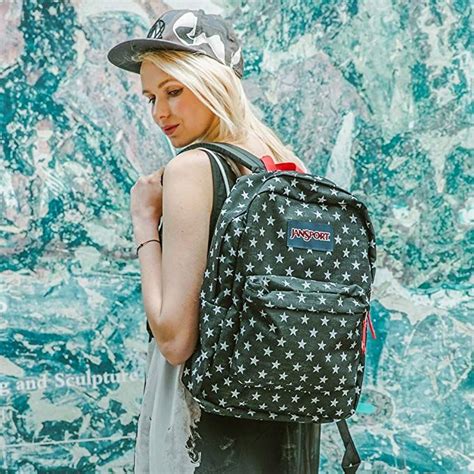 Jansport Backpack Black And White