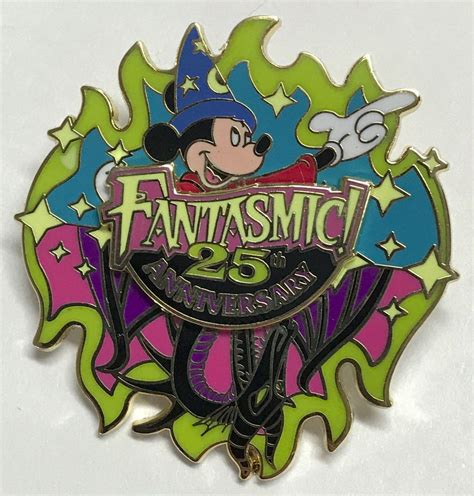 11902 25th Anniversary Mickey And Maleficent Fantasmic Anniversaries Theme Park Cast