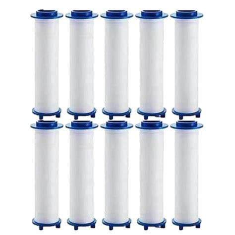 10 Pack Shower Head Filter Cartridges 37 Inch Pp Cotton Replacement