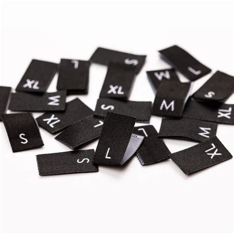Woven Assorted Size Labels