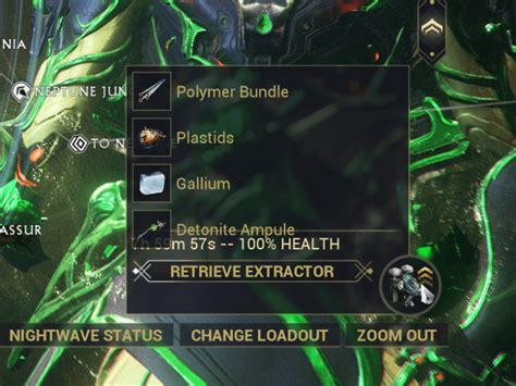 Extractor Ui Is Bugged R Warframe