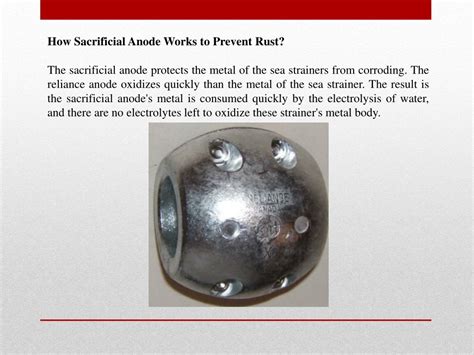 PPT Reliance Anodes To Save Your Sea Strainers From Rust PowerPoint Presentation ID