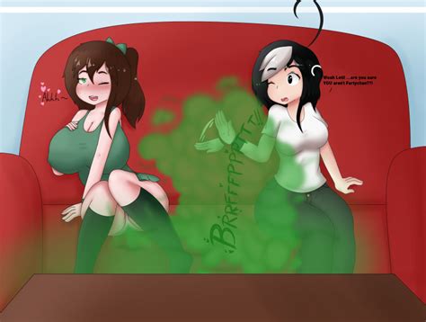 Rule 34 2girls Big Breasts Black Hair Black Hair Female Brown Hair Brown Hair Female Burpy