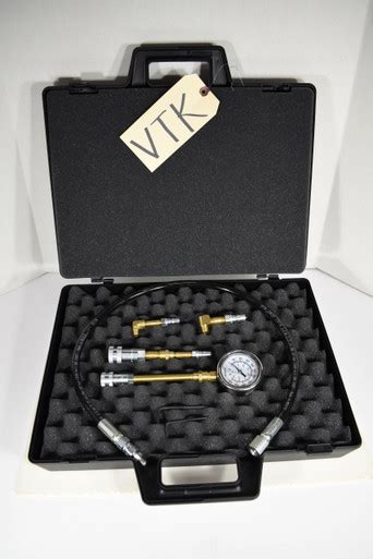 Valve Test Kit Complete Setup And Testing Kit With Carrying Case Model Vtk