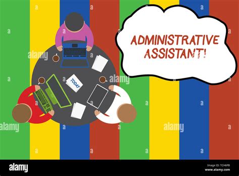 Conceptual Hand Writing Showing Administrative Assistant Concept