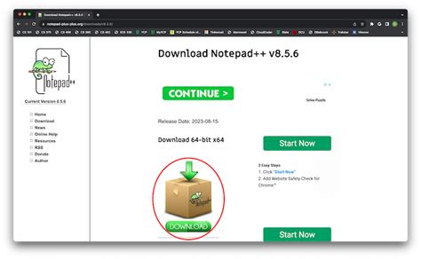 cs 101 installing notepad