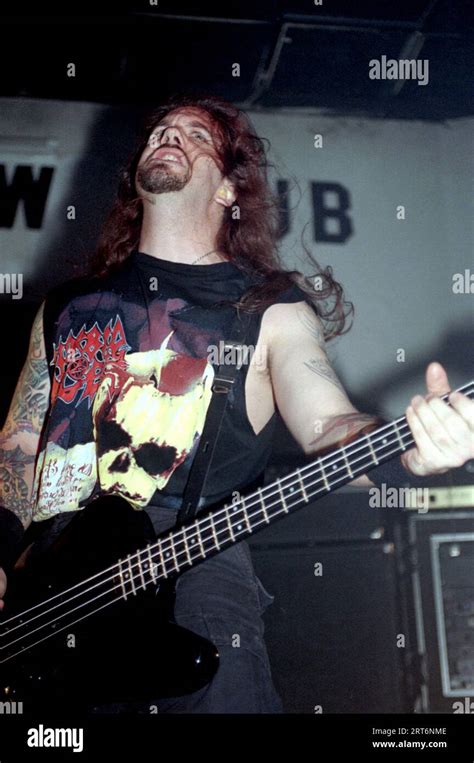 Milan Italy 1995 10 16 David Vincent Singer And Bassist Of The Morbid