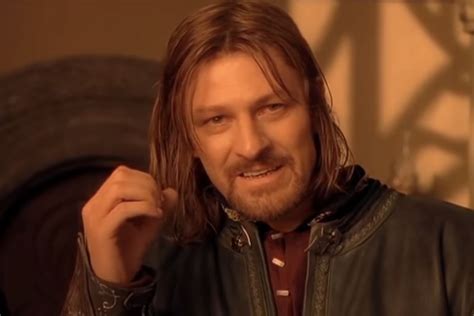 Sean Bean Meme Lord Of The Rings At Mallory Sauer Blog