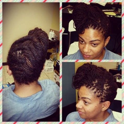 Sisterlocks Updo Style By Tan Sisterlocks Styles Updo Natural Hair