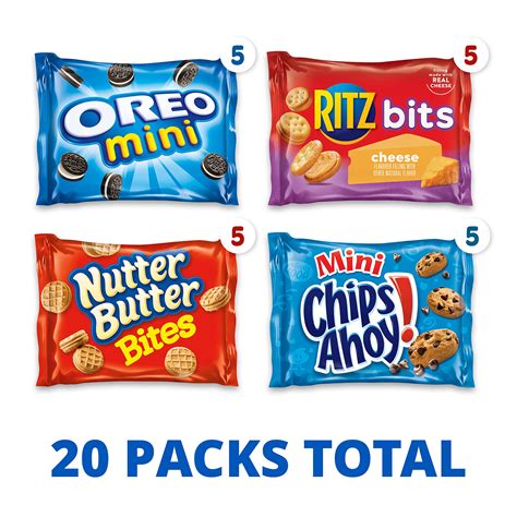 Buy Nabisco Classic Mix Variety Pack Oreo Mini Chips Ahoy Mini