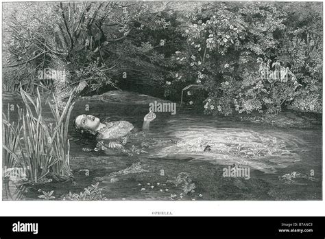 Ophelia John Everett Millais 1852 Tate Gallery Collection Kenneth