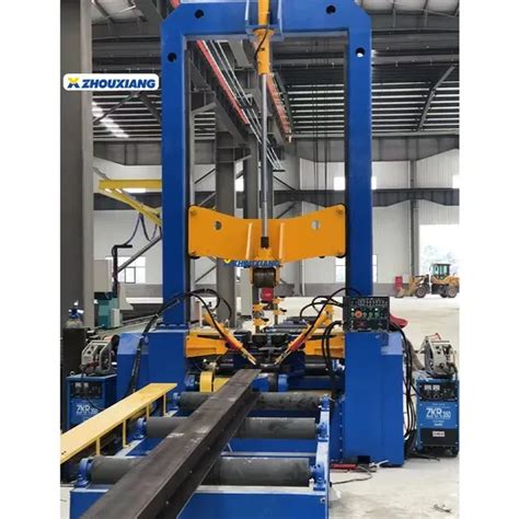 Steel H Beam Assembler Automatic Assembly Machine For Construction