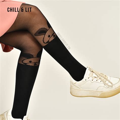 Collant Fillette Voile Motif Lapin Chillandlit Tunisie