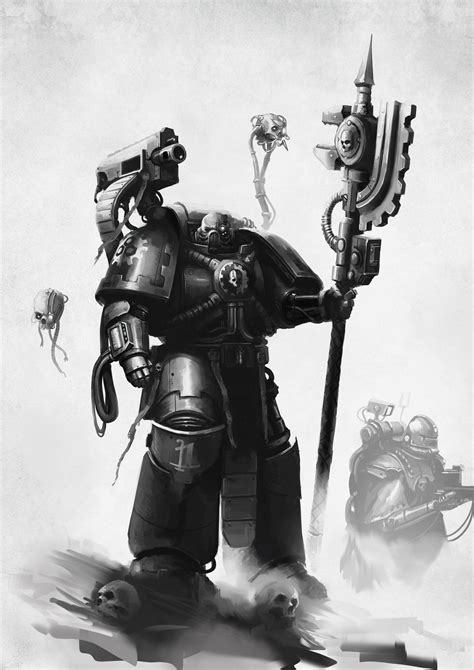 William Prins Iron Hand Techmarine Warhammer 40000
