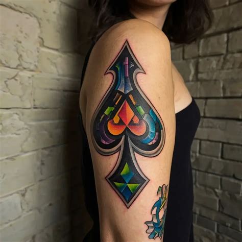 Ace Of Spades Tattoos Meaning Significance 100 Designs Hbtat2