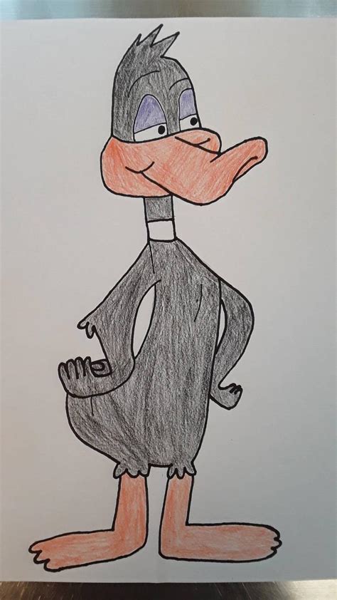 Daffy Duck Drawing By Animetrain027 On Deviantart