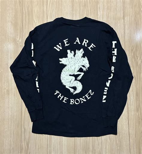 Yahooオークション The Bonez Tシャツ 黒 M ザボーンズ ロンt ロン