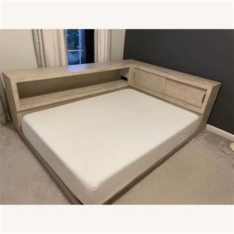 Pottery Barn Costa Platform Bed Frame Aptdeco