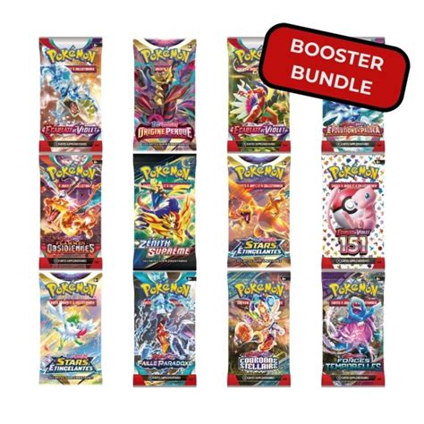 Booster Pokémon Fr Bundle Booster Aléatoire