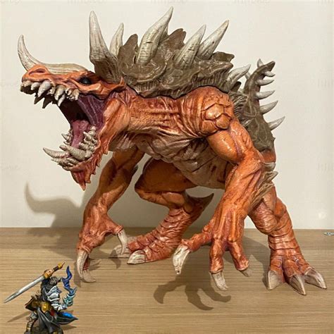 Legendary Devourer Tarasque 3d Printing Model
