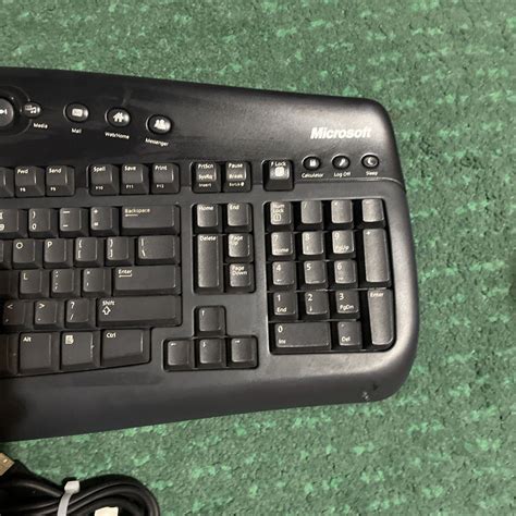 Microsoft Wireless Multimedia Keyboard 1 1 And Mouse Model 1025 Retro Unit