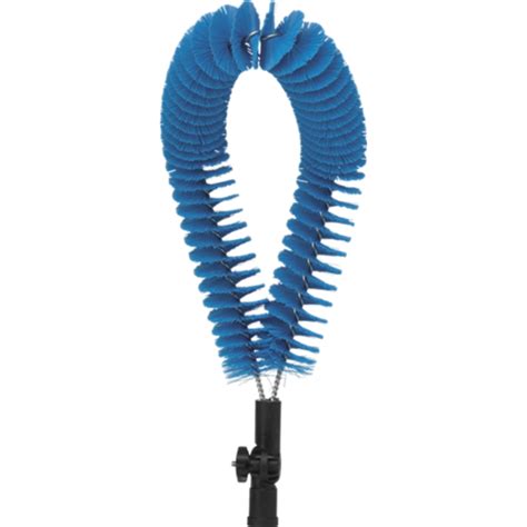 Vikan Pipe Exterior Brush 201 Inch Medium Blue