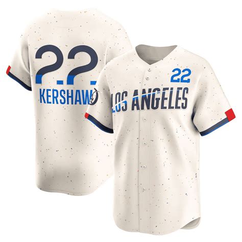 Dodgerss Men Jersey Clayton Kershaw22 Team Jersey Baseball Team Sport