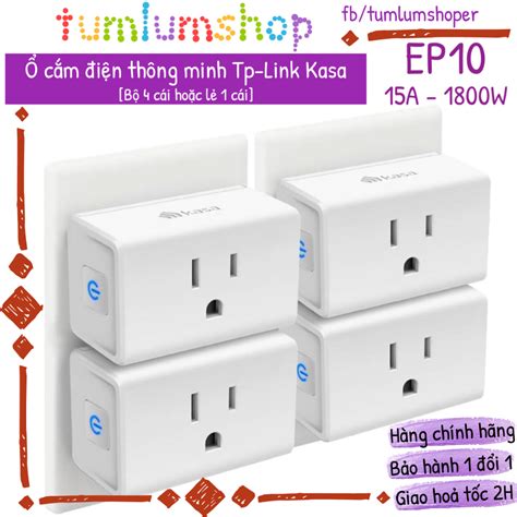 C M I N Th Ng Minh Wifi Tp Link Kasa Ep Shopee Vi T Nam