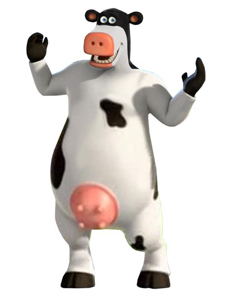 Otis The Cow Render By Kingevan210 On Deviantart