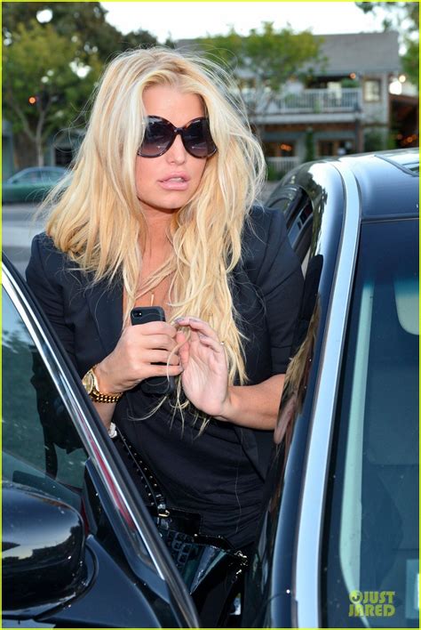 Jessica Simpson And Eric Johnson Sagebrush Cantina Dinner Photo