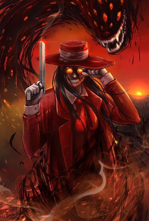 Art Prints And Printed Wall Decor Society6 Hellsing Alucard Hellsing