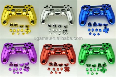 Controller Shell For Ps4 Chrome Silver Color Buy Controller Shell For
