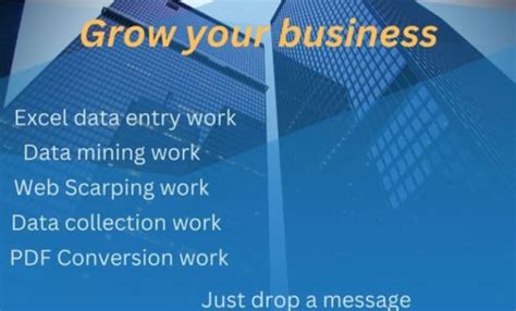 Do Data Entry Data Mining Data Conversiondata Scraping And Pdf