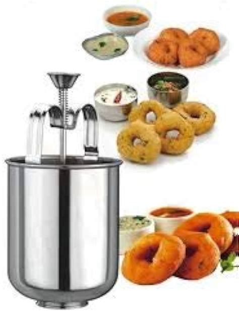 Appam Maker Stainless Steel Medu Vada Maker Easy Kitchen Tool For