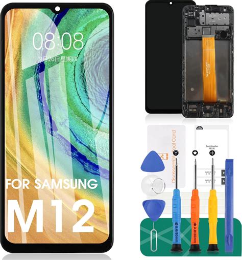 Samsung Galaxy M12 Lcd Display Screen Replacement 6 5 Hd Touch Panel Digitizer Ekota Trade