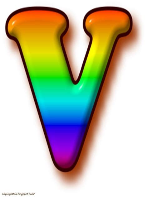 Letras Abecedario Arco Iris Artofit